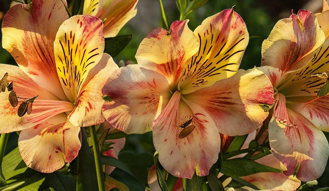 Alstromérie, boubelka 'Inticancha Sunset' - Alstroemeria hybrida ...